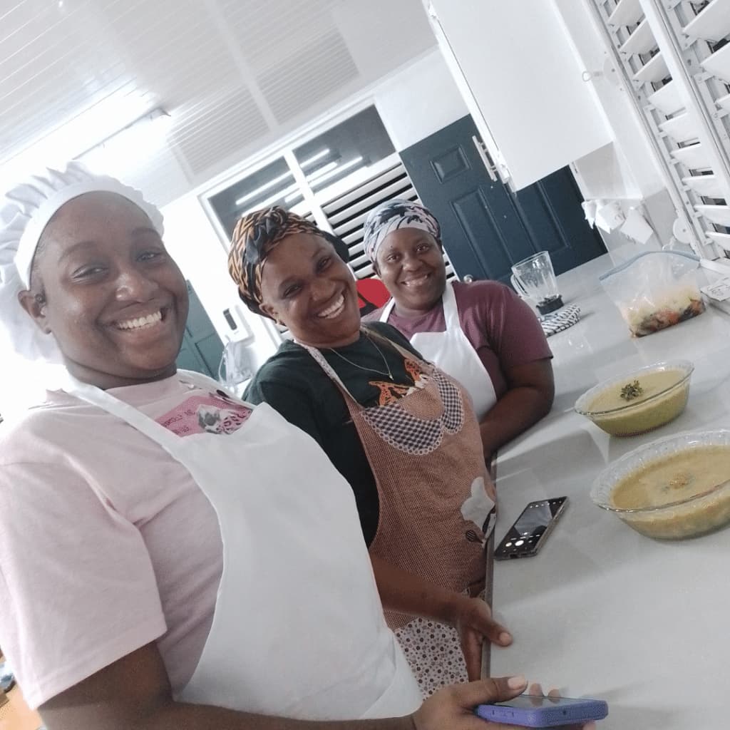 Celebrating the graduates of the Like A Chef program in St. Lucia ...